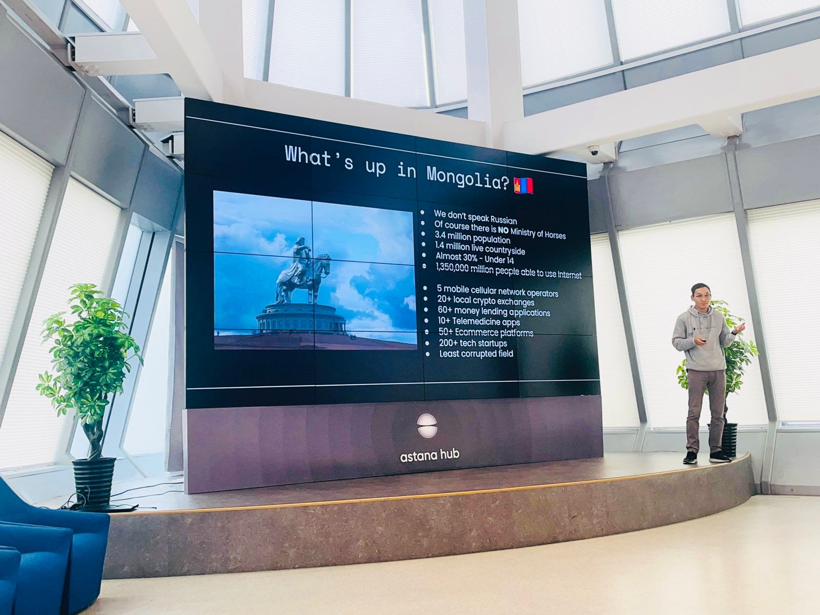 Cloud Community UB 🇲🇳 co-organized meetup with Astana Hub 🇰🇿